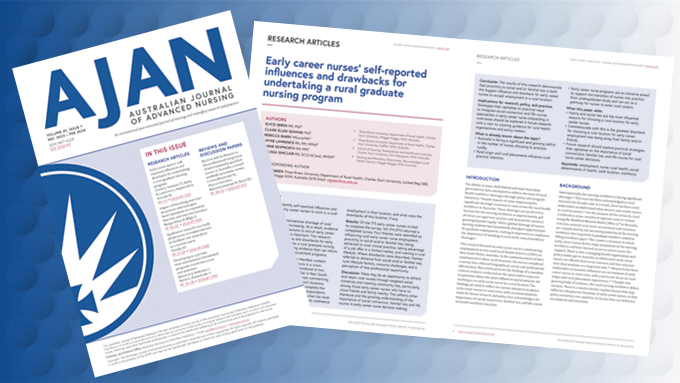 AJAN | Australian Nursing and Midwifery Federation